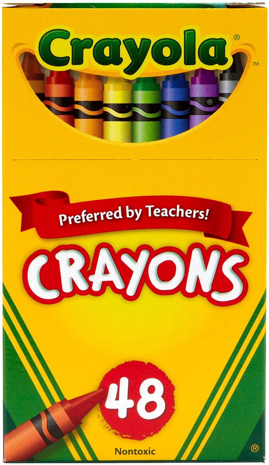 Crayola 48 Crayons - Assorted - 48 / Box | Bundle of 5 Boxes - Walmart.com