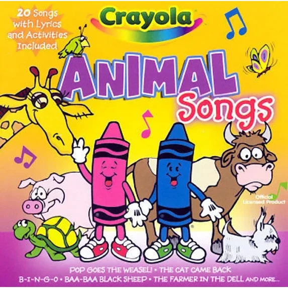 Crayola Animal Songs - Music CD - - 2003-07-08 - Madacy Records - Sold ...