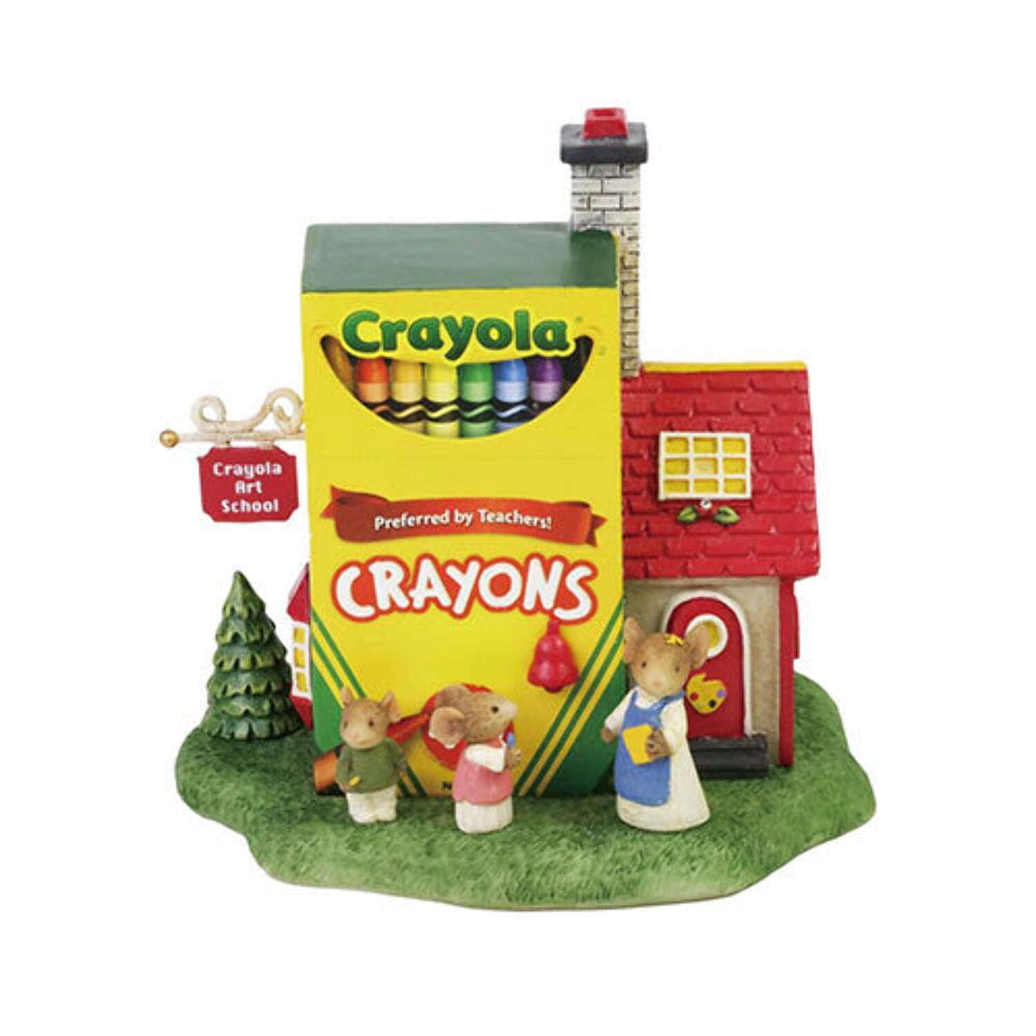 Crayola Art School Tails With Heart By Enesco Figurine - Walmart.com