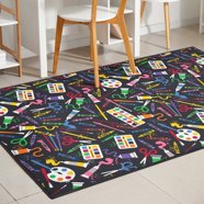 Crayola Collection By Well Woven Zig Zag Multicolor 5' x 7' Area Rug ...