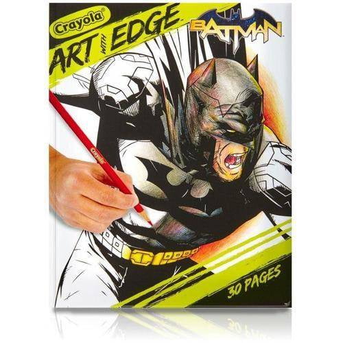 Crayola Art With Edge Batman Collection 30 Page Coloring Book - Walmart.com