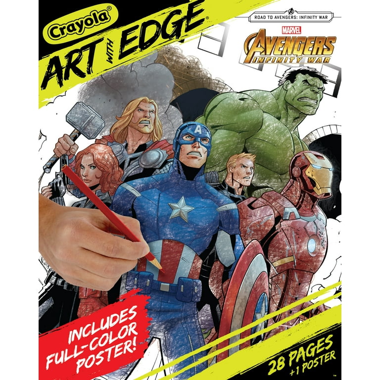coloring pages marvel heroes