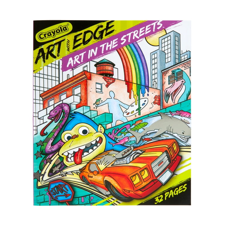 street scene coloring pages