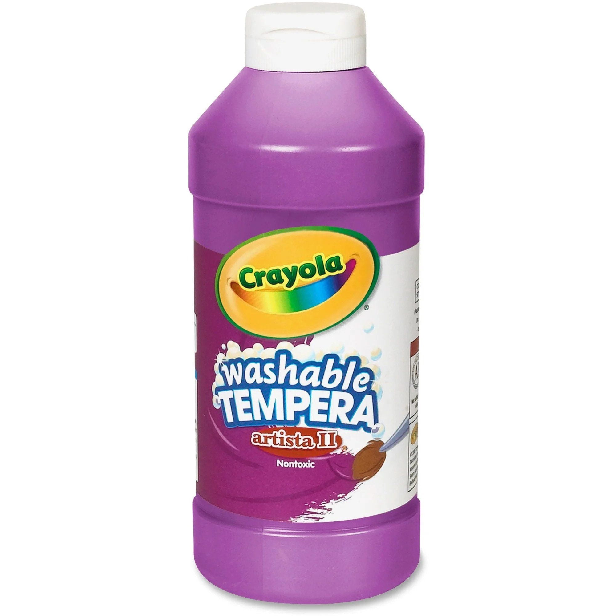 Crayola Artista II Washable Tempera Paints for School Kids, Non-Toxic ...