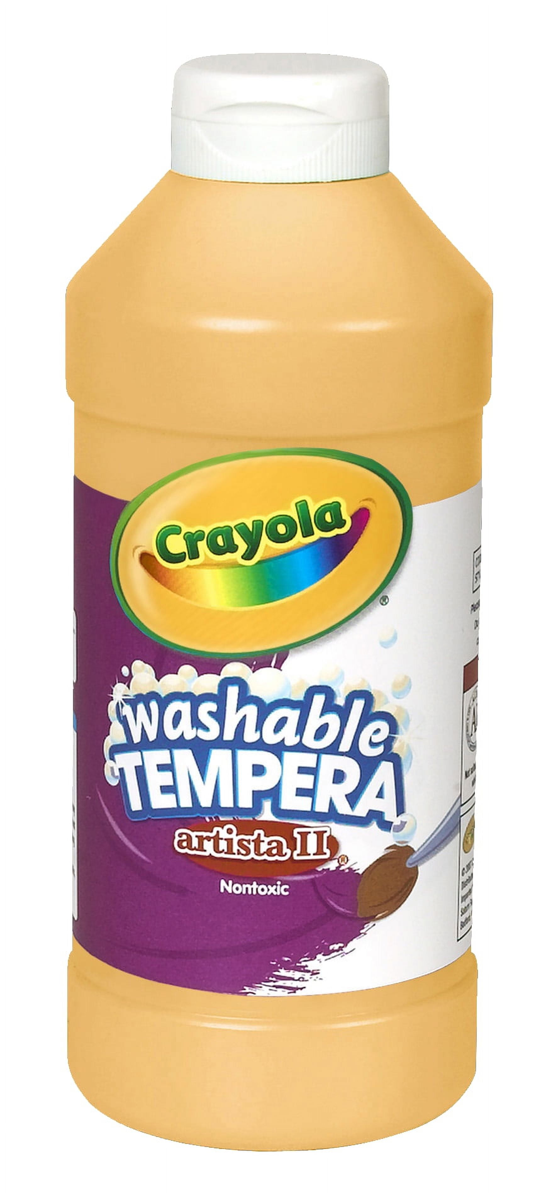 Crayola Artista Ii 16 oz Washable Tempera Paint - Walmart.com