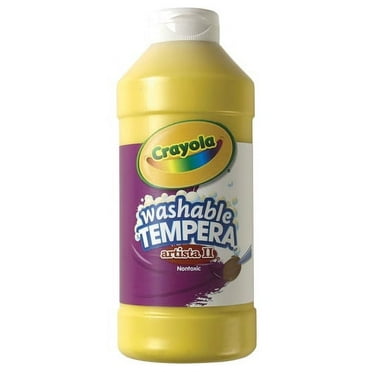 Crayola Artista II Washable Tempera Paint, Turquoise, Quart - Walmart.com