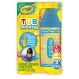 Crayola Bath Fizzies - Colorful Bath Water Drops with Reusable Pouch ...