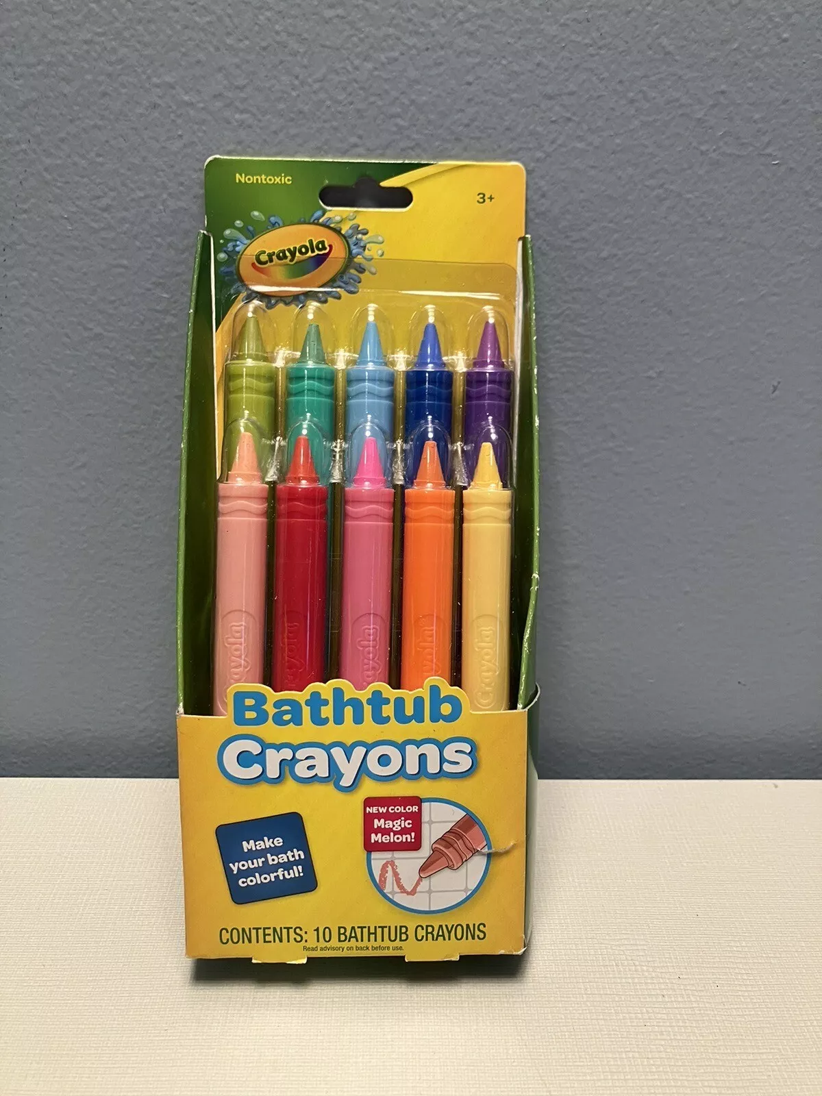 Crayola Bathtub Crayons - 10 Assorted Colors. New !!! Factory Sealed ...
