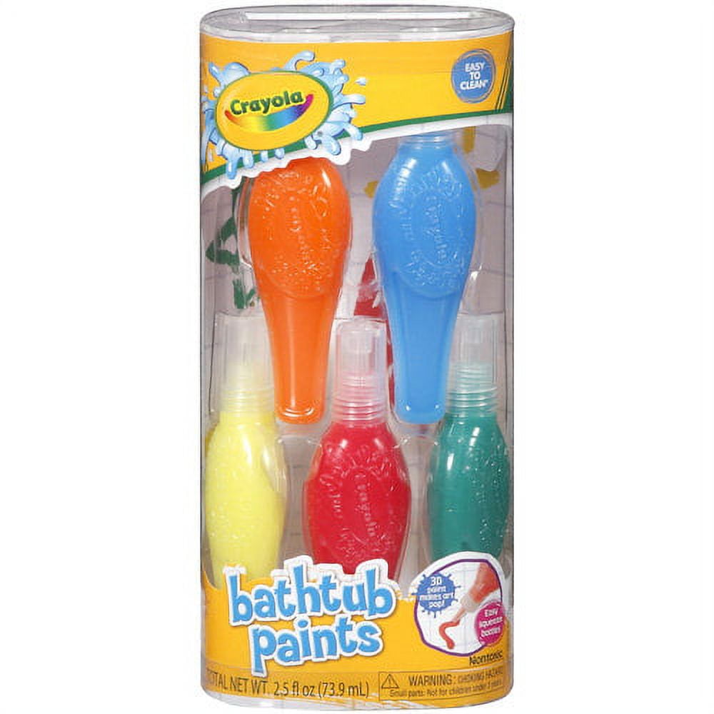 Crayola Bathtub Paints 2 5 Fl Oz Walmart crayola-bathtub-paints-2-5-fl-oz-walmart