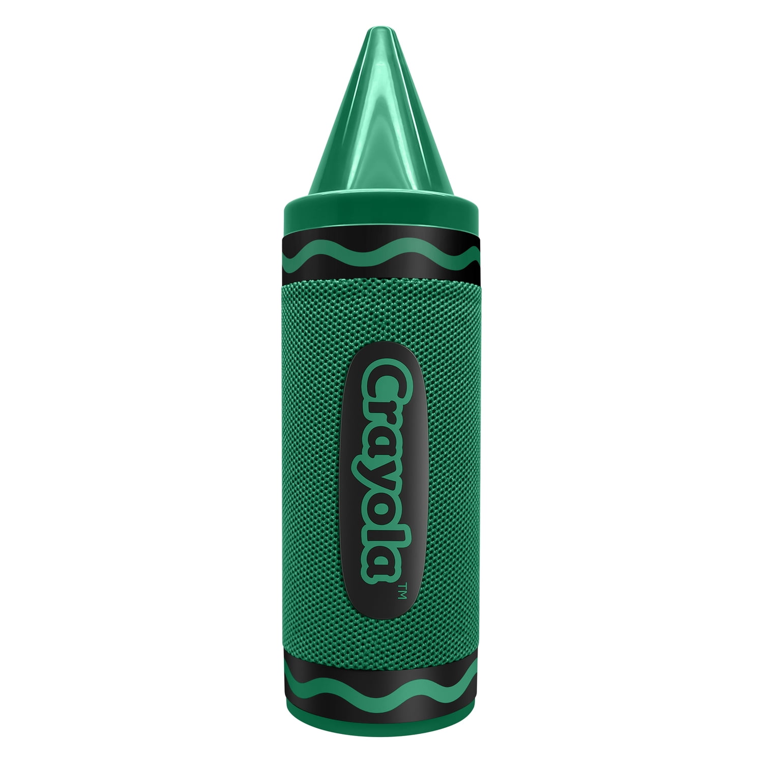 Crayola Portable Bluetooth Crayon Speaker with FM Radio, Green, CBT450 ...