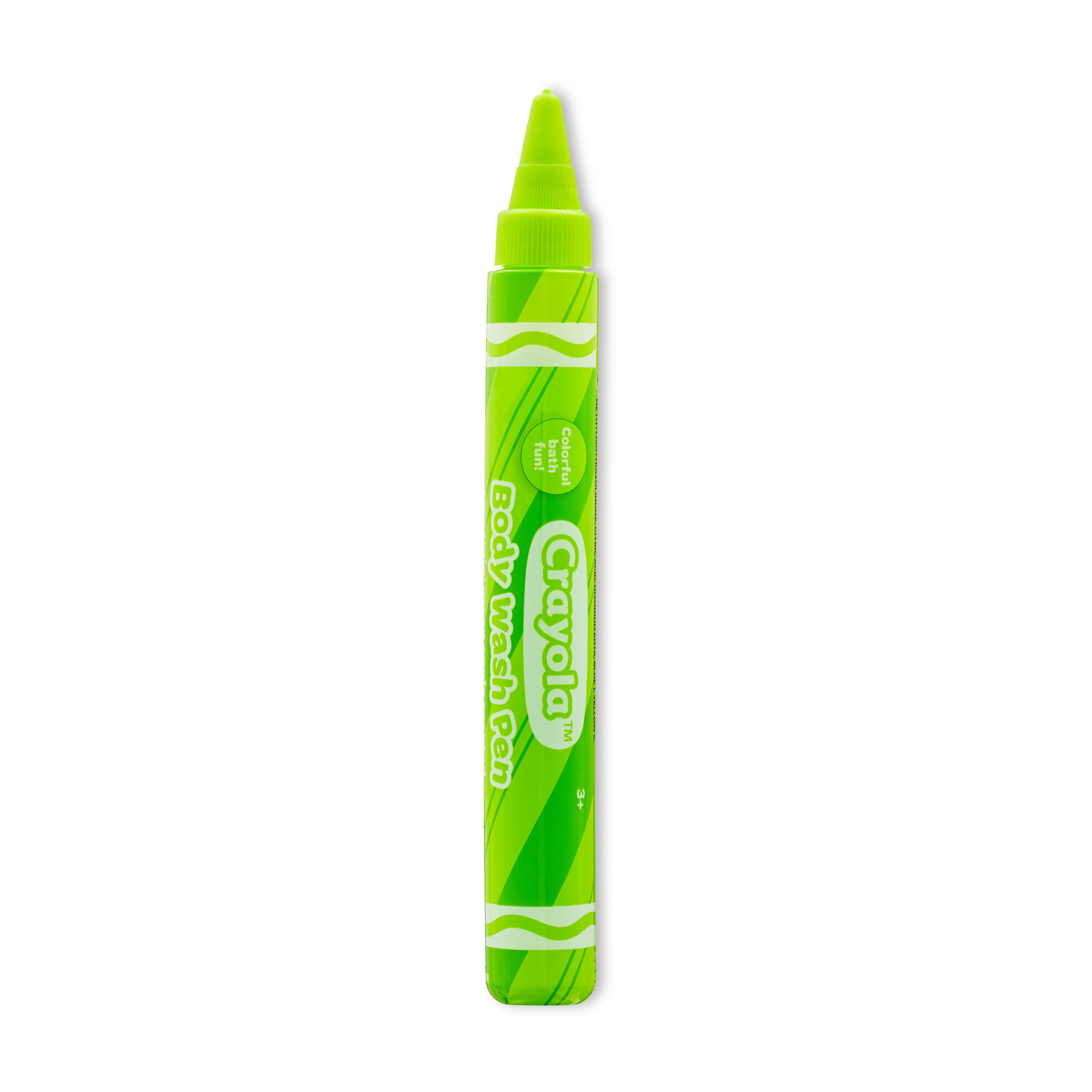 Crayola Body Wash Pen, Green, 1 fl oz - Walmart.com