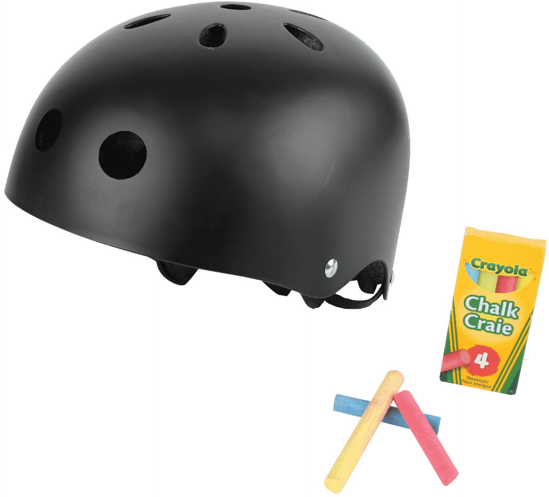 Crayola Chalk Helmet for Bikes, Skateboards and Scooters, Lightweight ...