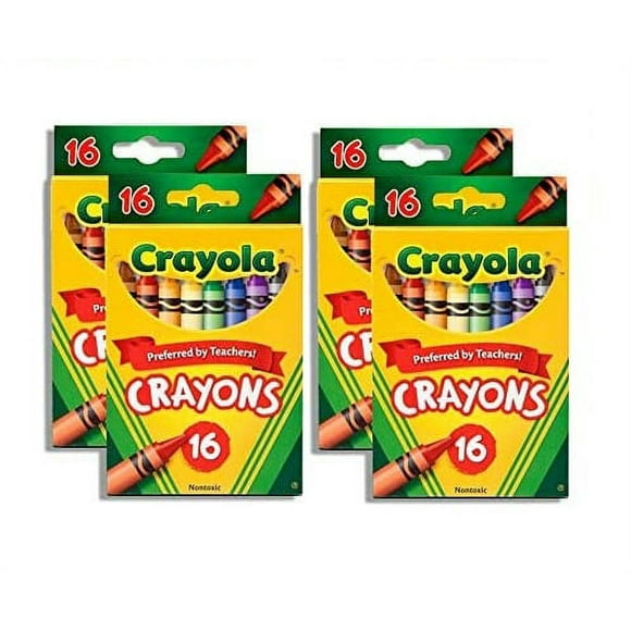 4 Pack Crayons