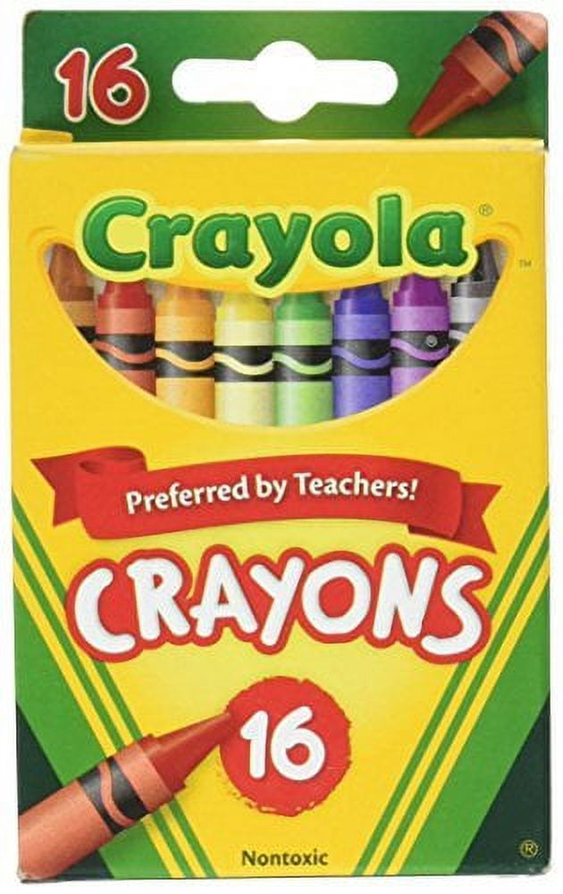 Crayola Classic Color Pack Crayons 16 ea (Pack of 100) - Walmart.com