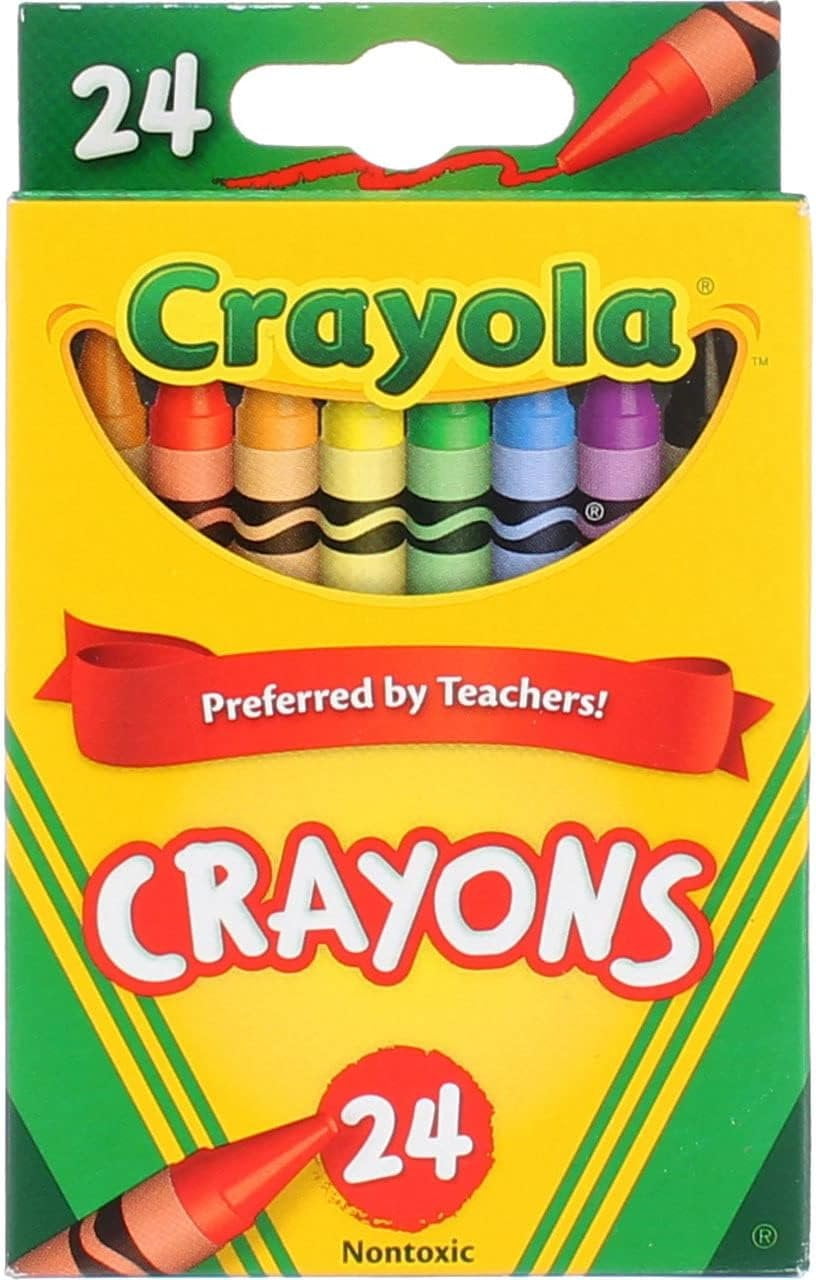 Crayola Classic Color Pack Crayons, 24 Count, Pack of 4 - Walmart.com