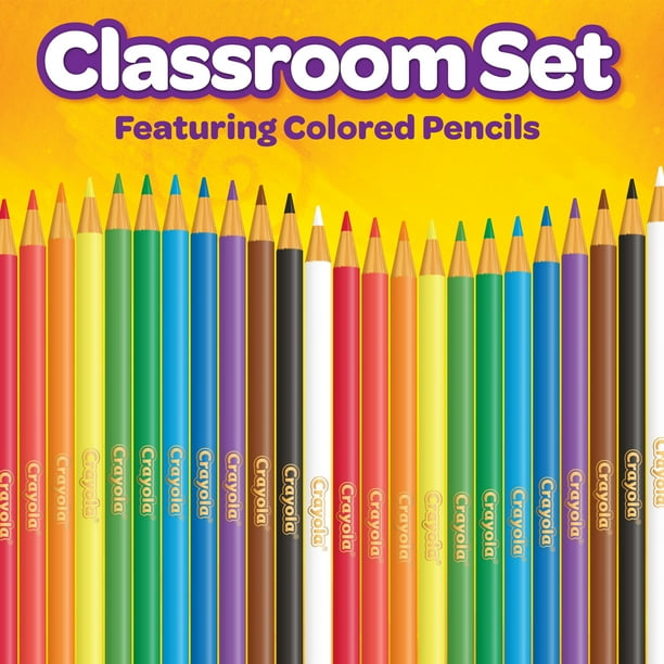 Crayola Classroom Set Bulk Colored Pencils, 120 Ct, Classroom Supplies ...