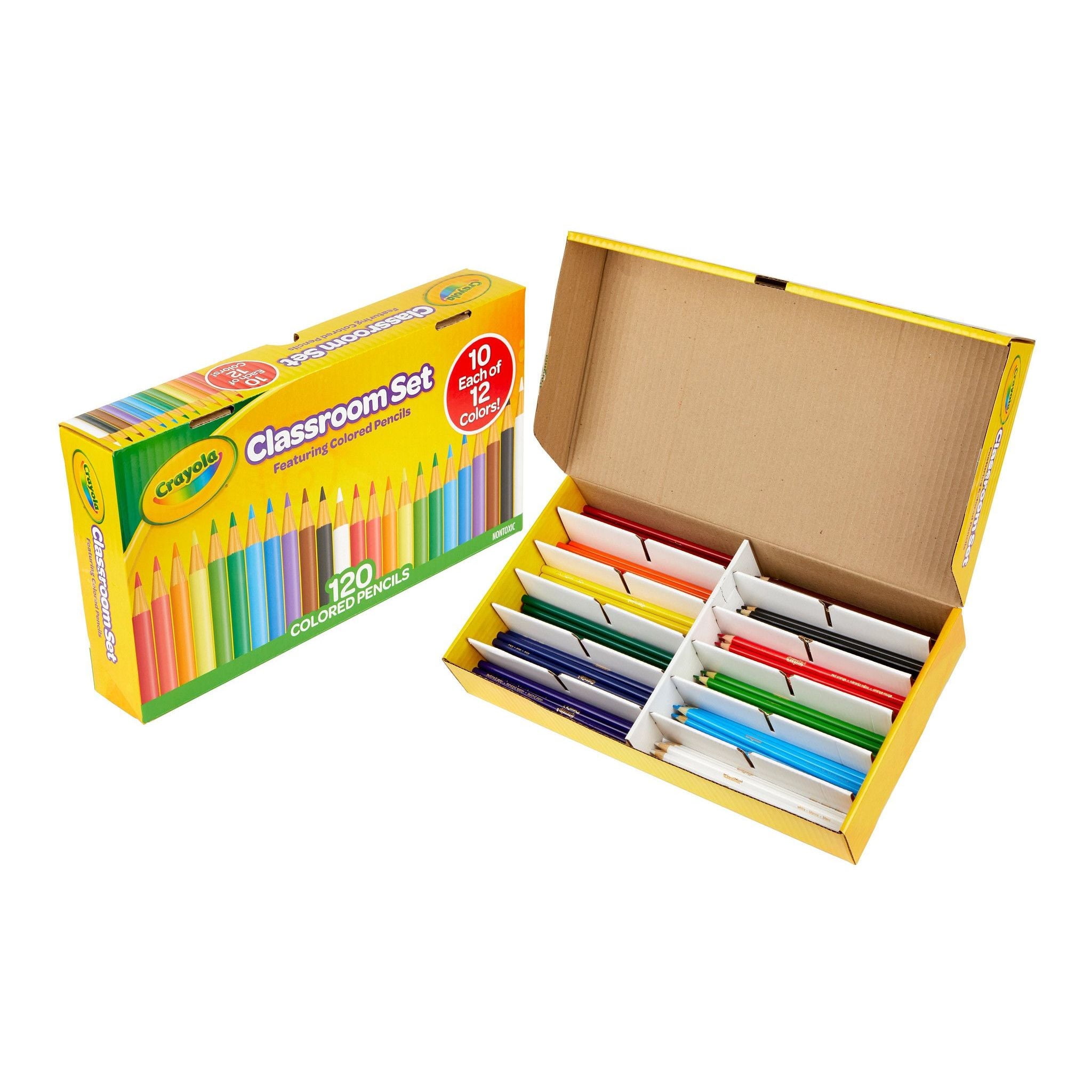 Crayola Classroom Set Colored Pencils, 120 Ct, Teacher Appreciation ...