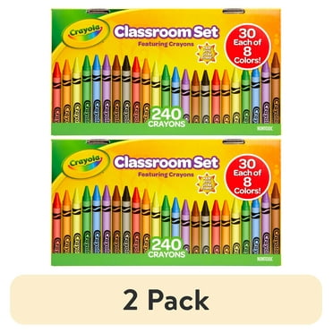 (2 pack) Crayola Classroom Set Colored Pencils, 120 Ct, Teacher ...
