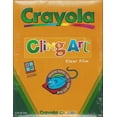 Crayola Cling Art Clear Film For Inkjet Printers - Four 8-1/2" X 11 ...