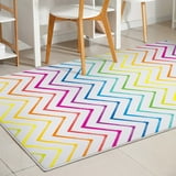 Crayola Multicolor Area Rug - Colorful & Washable - Walmart.com