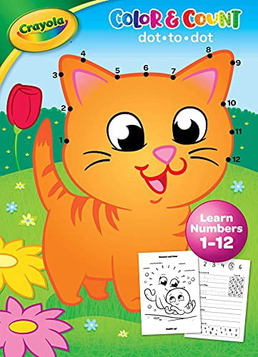 Pre-Owned Crayola: Color & Count: Learn Numbers 1Ã¢ 12 Paperback ...