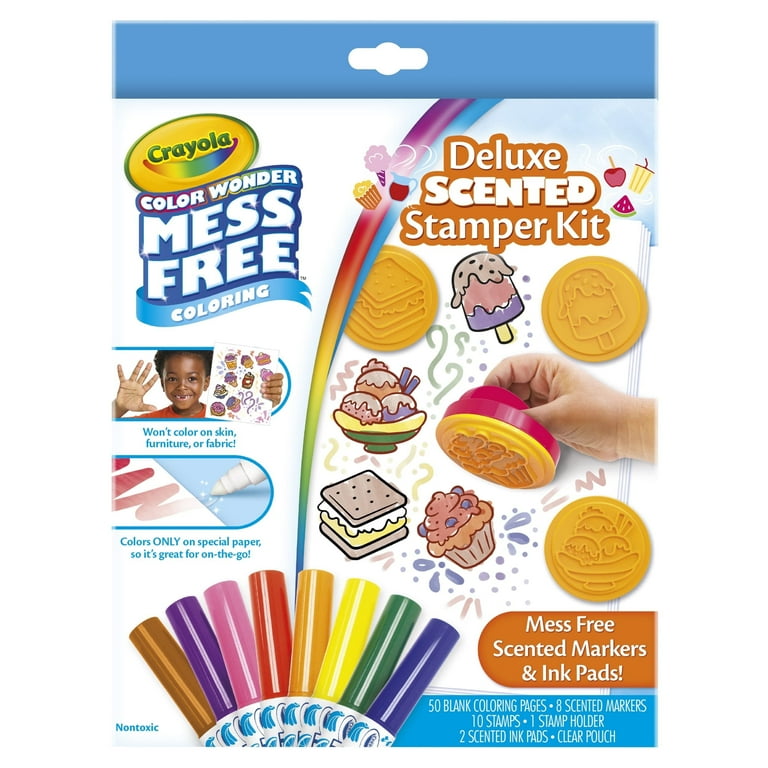 crayola color wonder mess free coloring pages 50ct