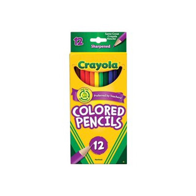 Crayola Colored Pencils, 12 Count - Walmart.com