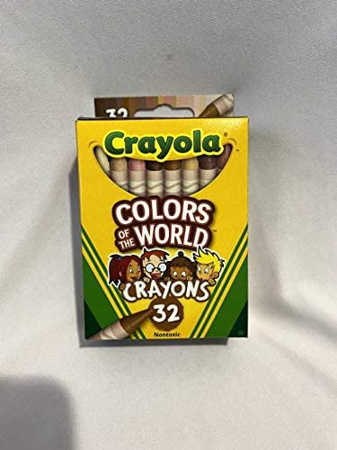 Crayola Colors of the World Skin Tone Crayons, 32 Ct, Back to School ...