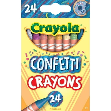 Crayola 24-Color Metallic Sparkle Crayons - Walmart.com