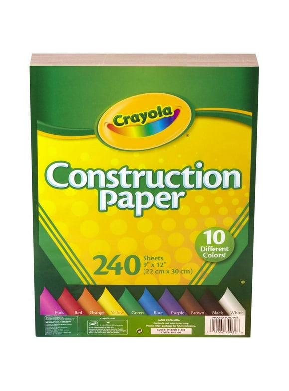 Construction Paper in Craft Paper - Walmart.com