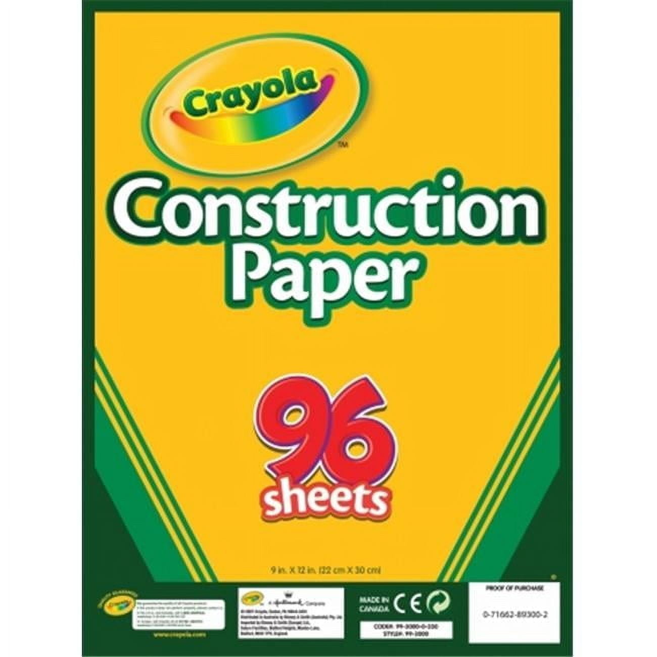 Crayola Crayola Construction Paper Pad 9''X12 - Walmart.com