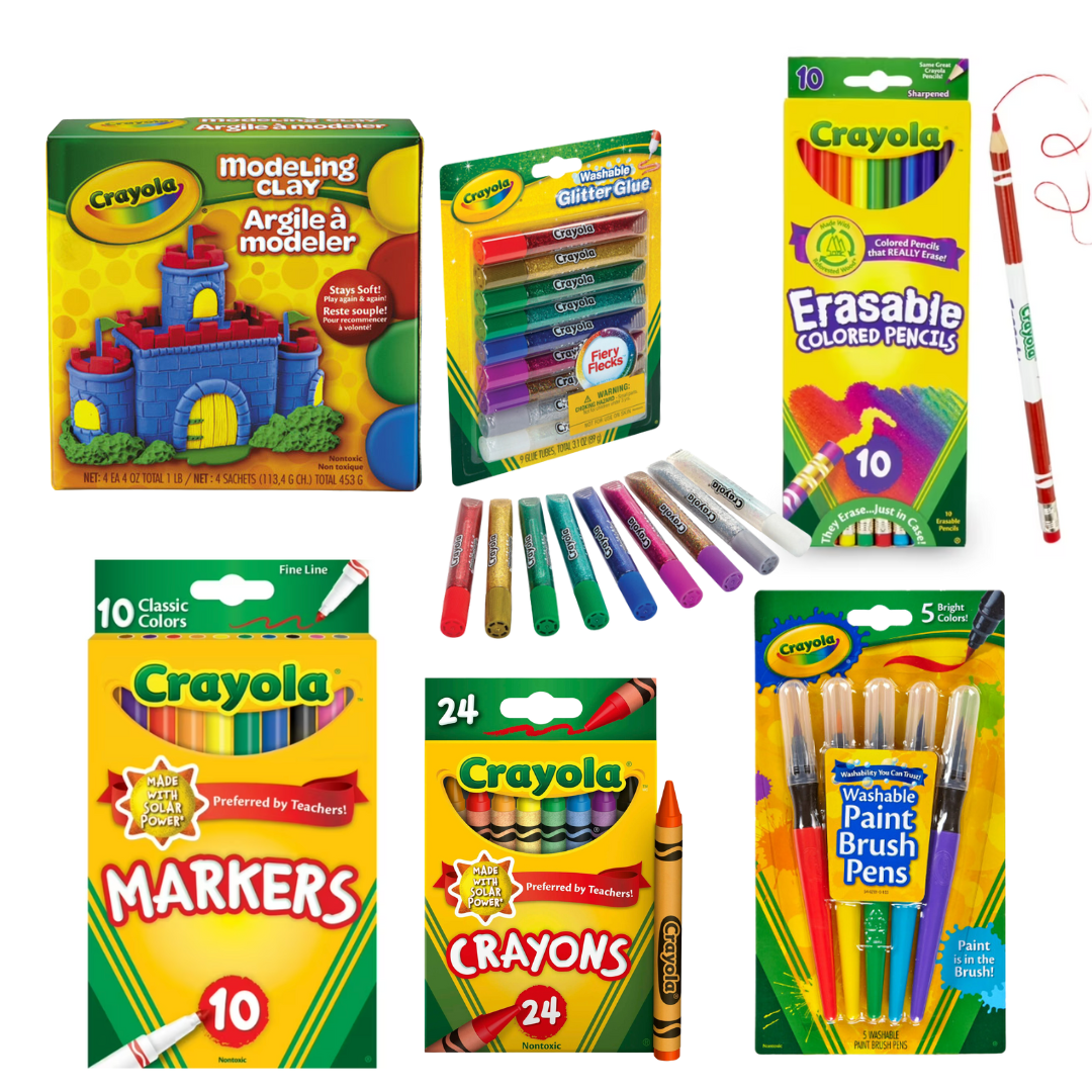 Crayola Crayola Creativity Tub, Art Set, 62 Pcs, Holiday Gift for Kids ...