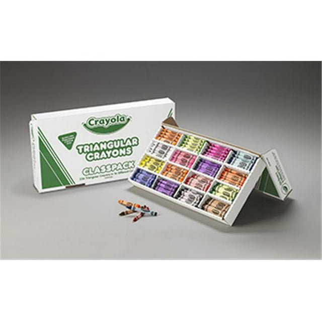 Crayola Crayon Classpack Triangular - Walmart.com