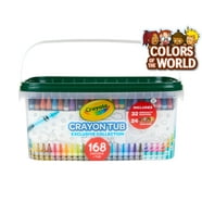 Crayola Bluetiful Crayon Box for 3years and above (124 Count) - Walmart.com