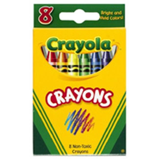 Crayola Crayons 8 Color - Walmart.com