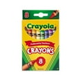 Crayola Classic Crayons, 8 Count per Box, 3 Pack, Vibrant Colors ...