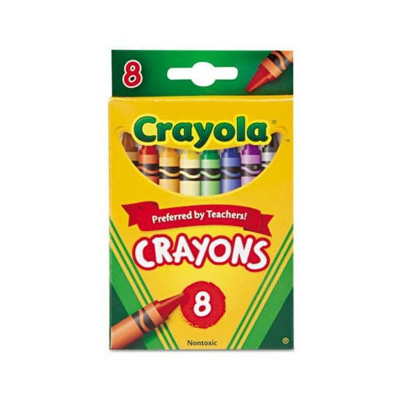 8 Pack Crayons