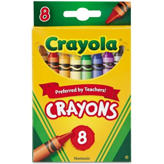 8 Pack Crayons