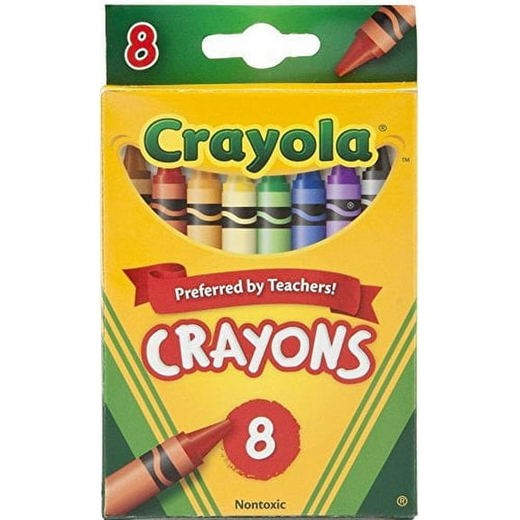 8 Pack Crayons