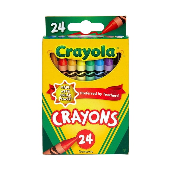 Crayola Crayons Box, 24 Count (Pack Of 6) - Walmart.com