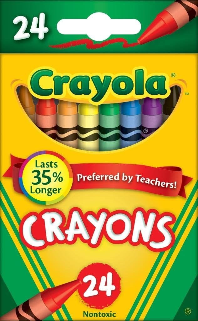 Crayola Crayons Classic Multicolors (72 Count) - Walmart.com
