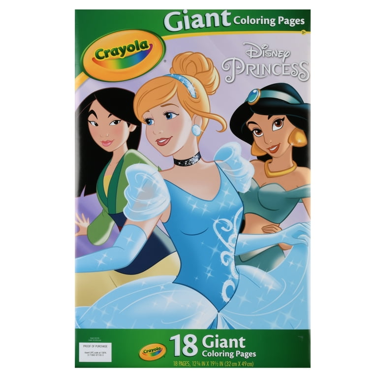 giant coloring pages disney princess