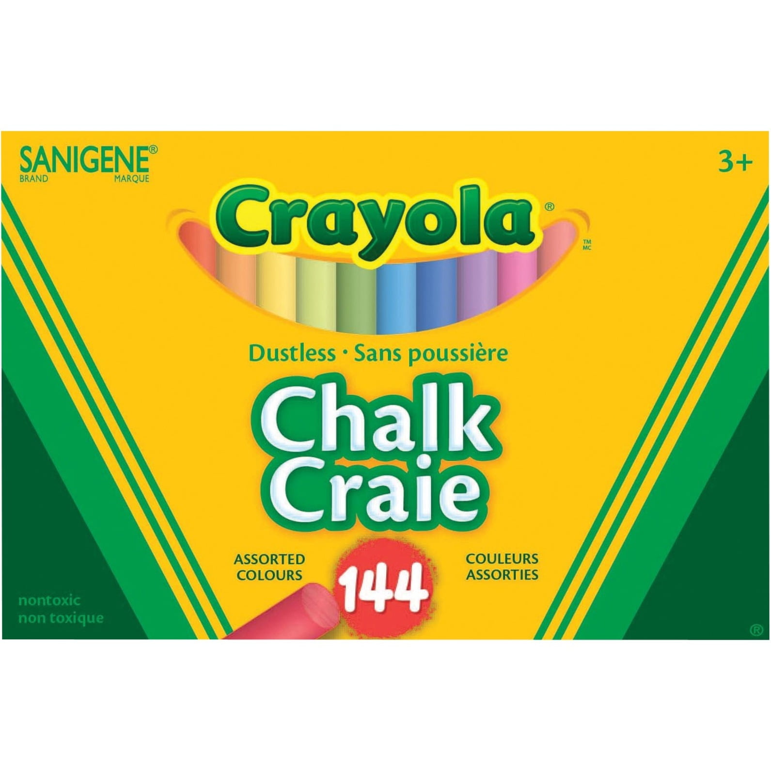 Crayola Dustless Chalk Stick - Walmart.com