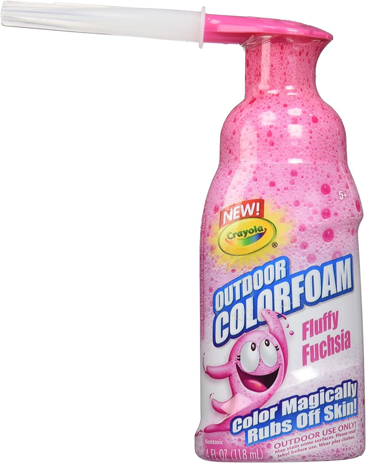 Crayola Fluffy Fuchsia Outdoor Color Foam - Walmart.com