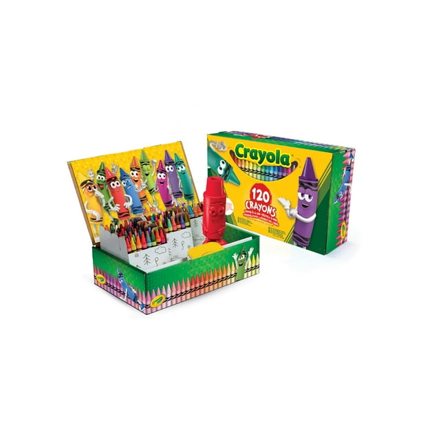 Crayola Giant Box of Crayons, 120-Colors - Walmart.com