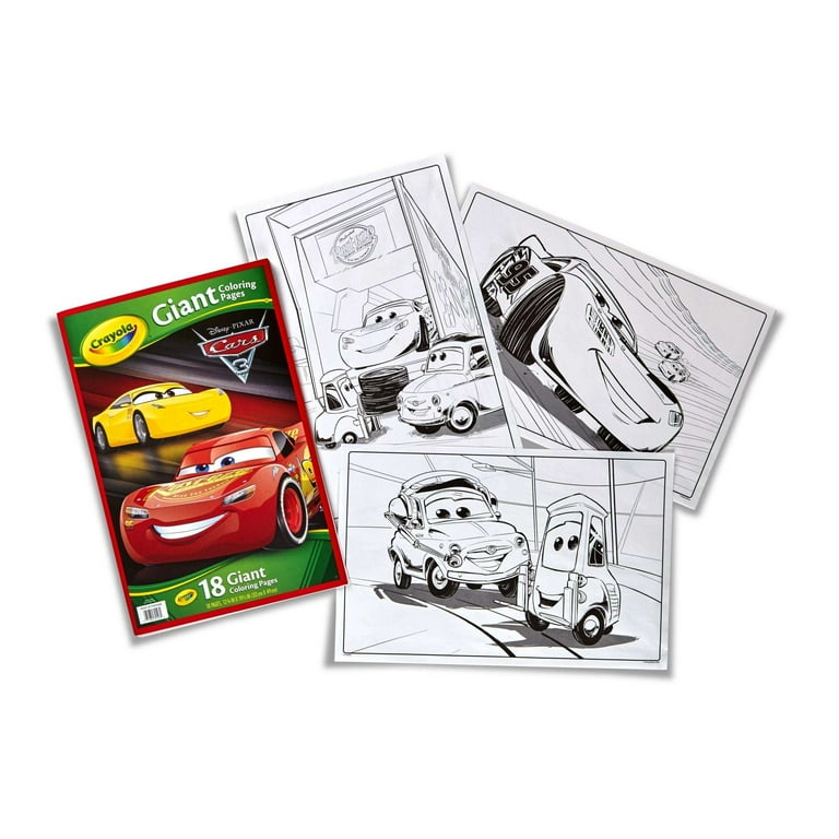 disney cars coloring book pages