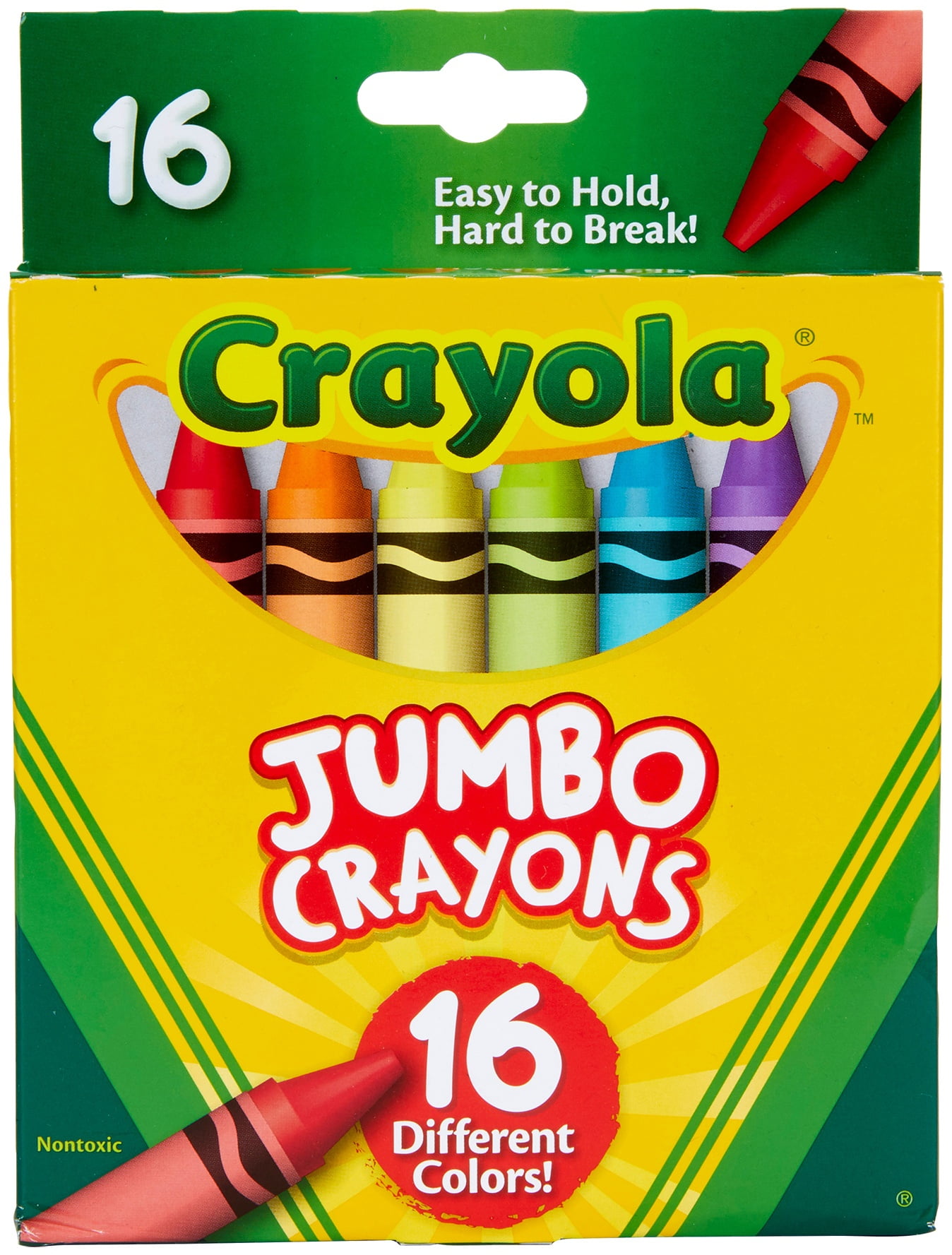 Crayola Jumbo Crayons, 1 Pack of 5 Piece - Walmart.com