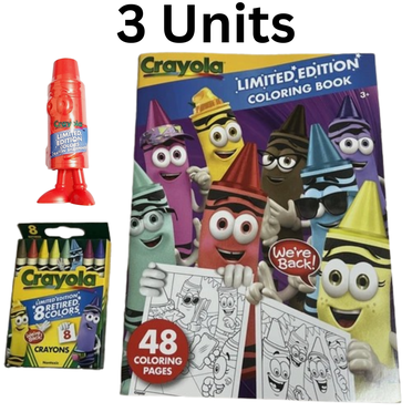 Crayola 288 Vibrant Crayons Limited Edition Bulk Set with 8 Special ...