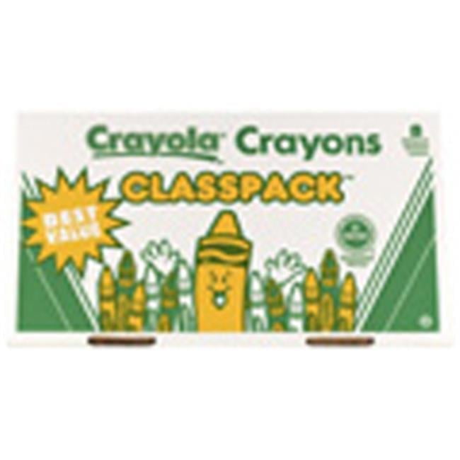 Crayola Llc Formerly Binney & Smith 400 Large Size Crayon-Classpack ...