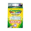 Crayola Pearl Colored Crayons, 24 Pack, Multi, Unique Light Effects ...